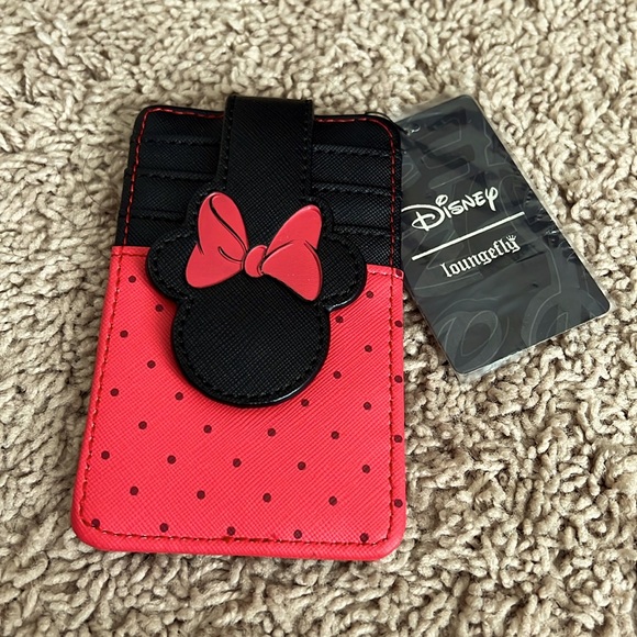 Loungefly | Accessories | Loungefly Minnie Mouse Card Holder | Poshmark